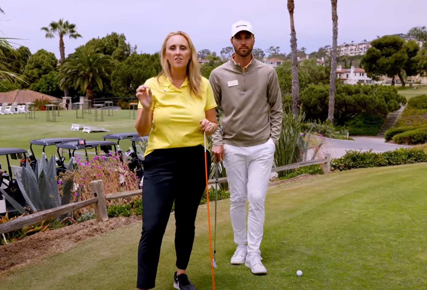 Show off and sink a chip shot or two: A great tip from Jackie Riegle ...